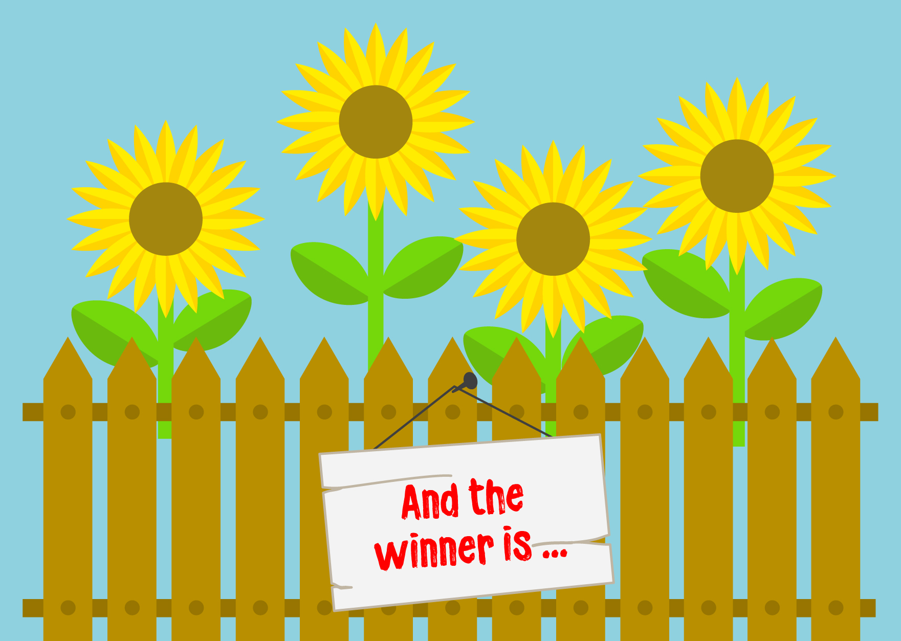 The Great Brighton Williams Sunflower Race – and the winner is ...